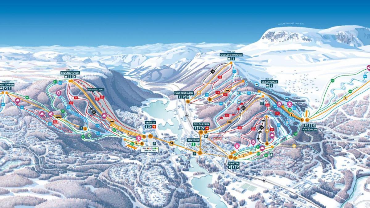 Información de la Estación de Esquí de Geilo, Noruega - Soloski.net La ...