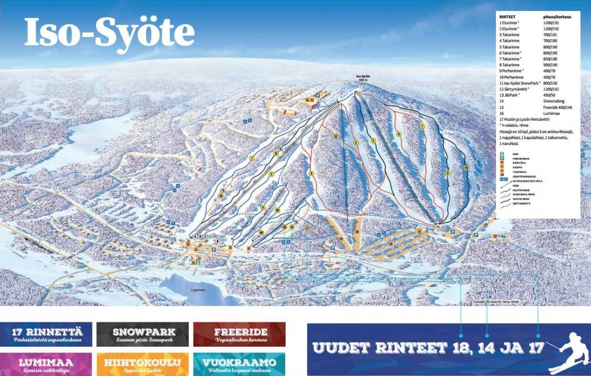 Información de la estación de Esquí de Iso-Syote, Finlandia - Soloski ...